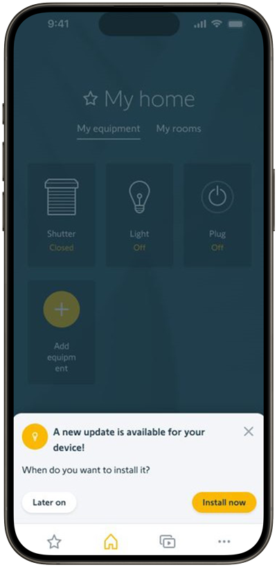 TaHoma® by Somfy - App Updates
