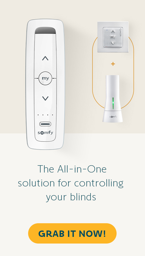 WiFi Controller Somfy Situo 5 RTS Iron - Five-Channel Handheld Remote ...